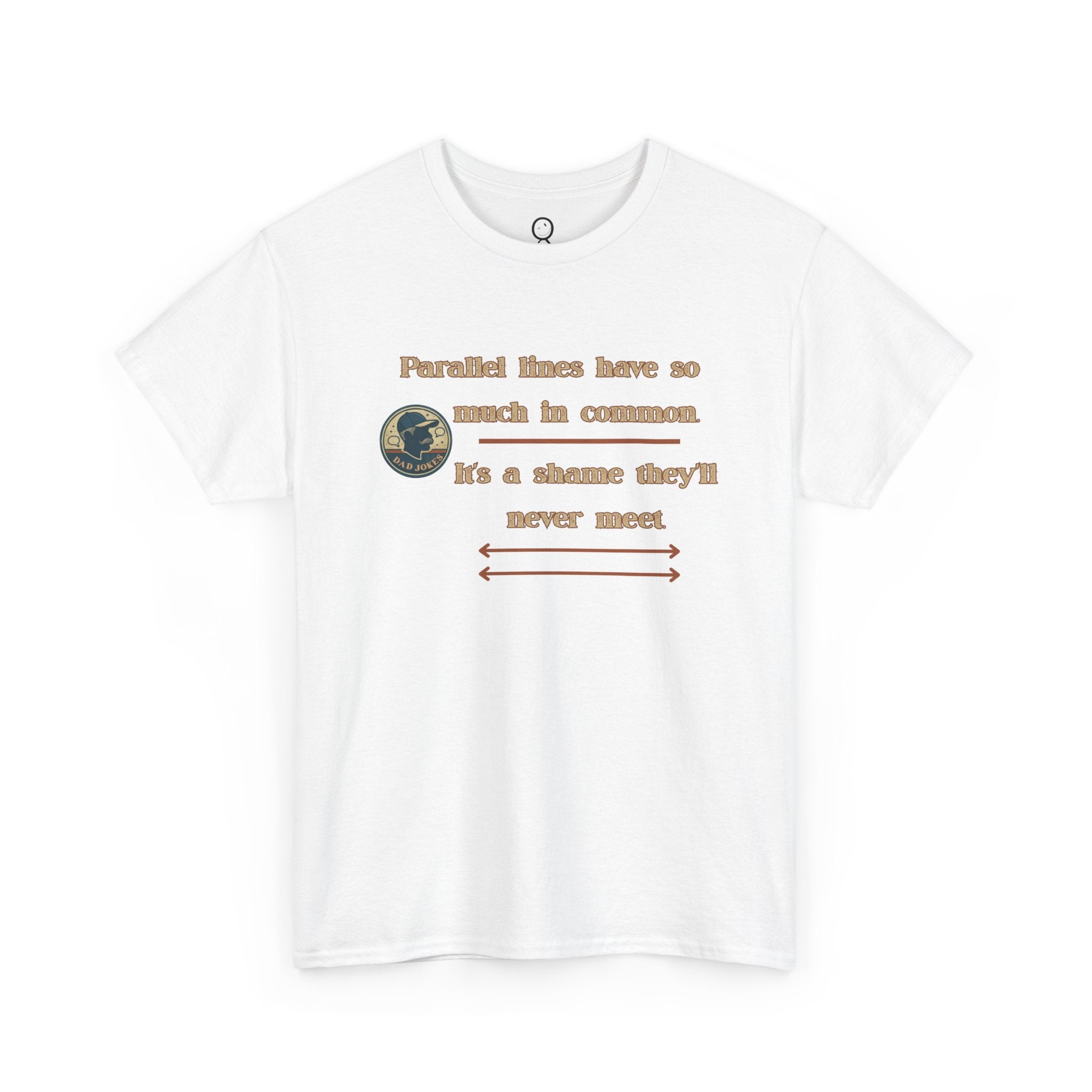 Parallel Lines - Dad Jokes – Quirky Cotton Tees & More